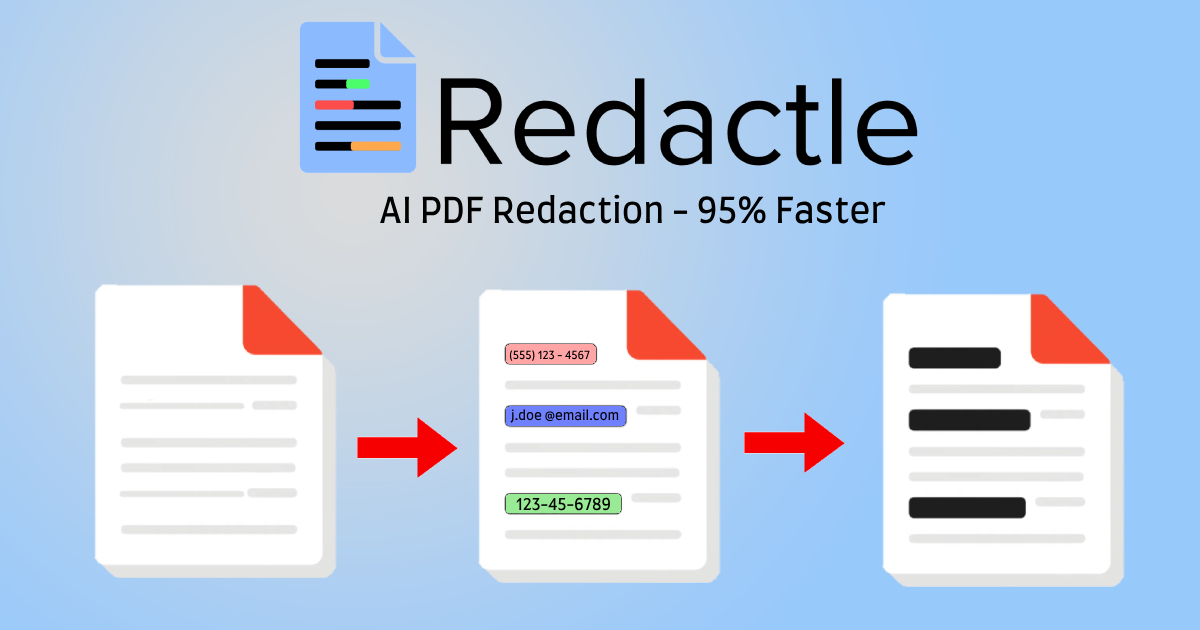 Redactle - The Smartest Automated Redaction Tool